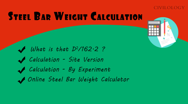 Steel Bar Weight Calculation – Civilology