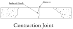 Difference between Contraction, Construction and Expansion Joints